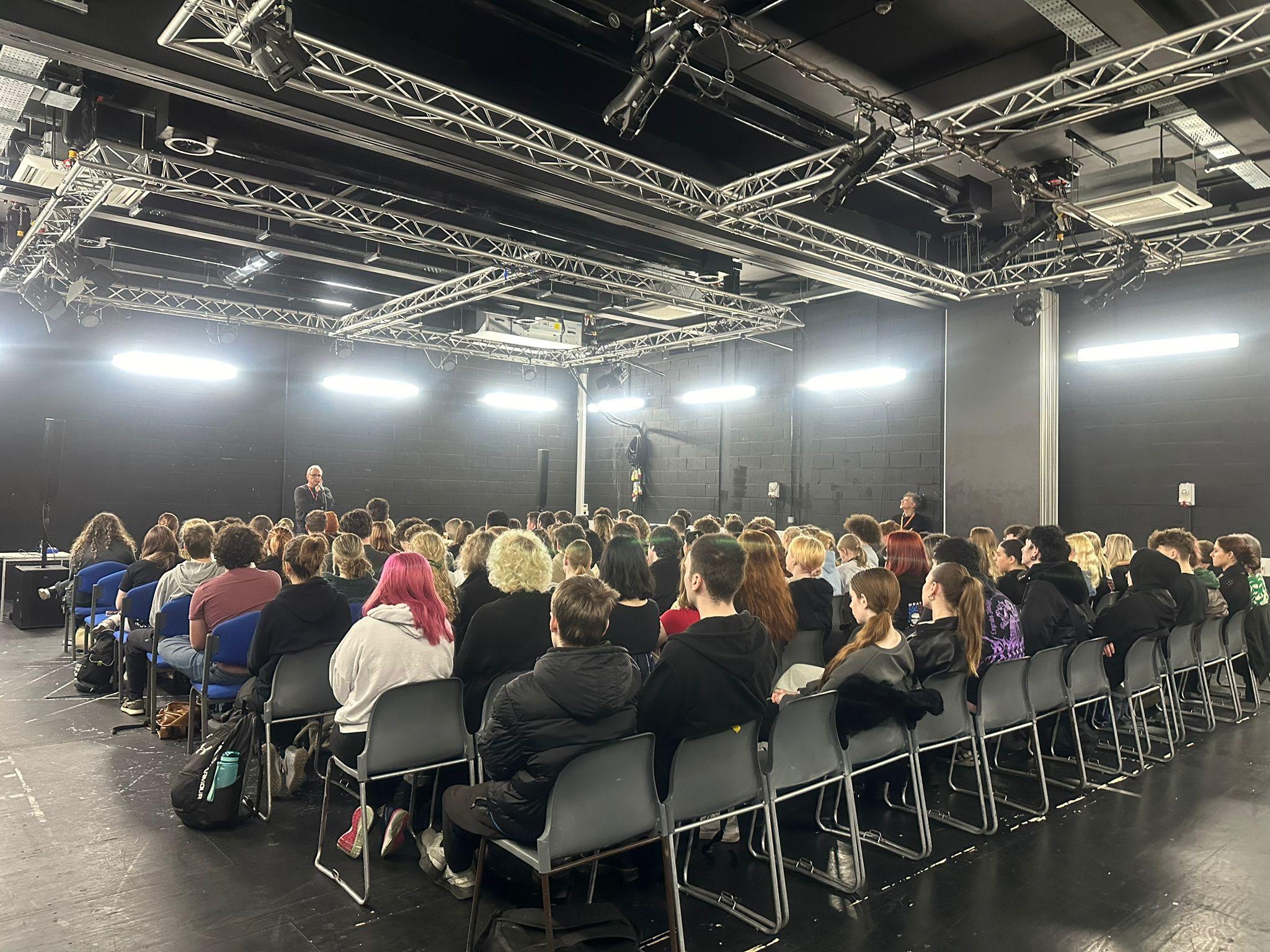 Star of stage and screen shares wisdom with Northbrook students ...